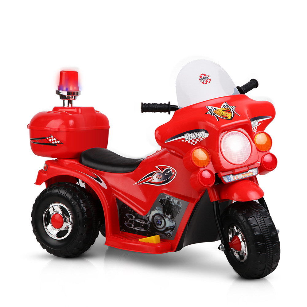 Rigo Kids Ride On Motorbike Motorcycle Car Red – Go Warehouse