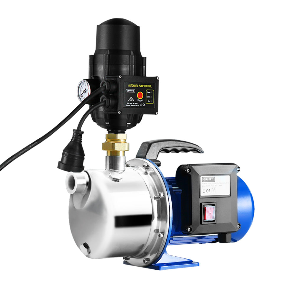 Giantz Garden Water Pump Jet High Pressure Stage Controller Garden Irr ...